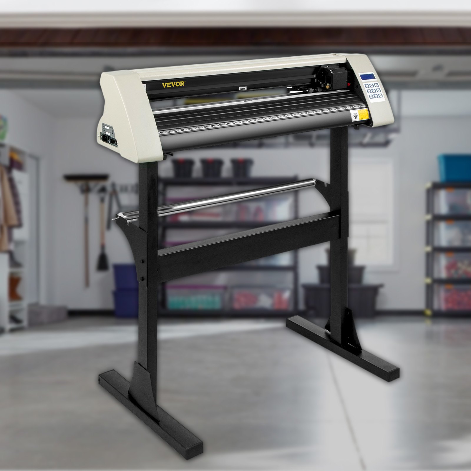 VEVOR Vinyl Cutter Machine, 28 Inch Paper Feed Cutting Plotter Bundle ...