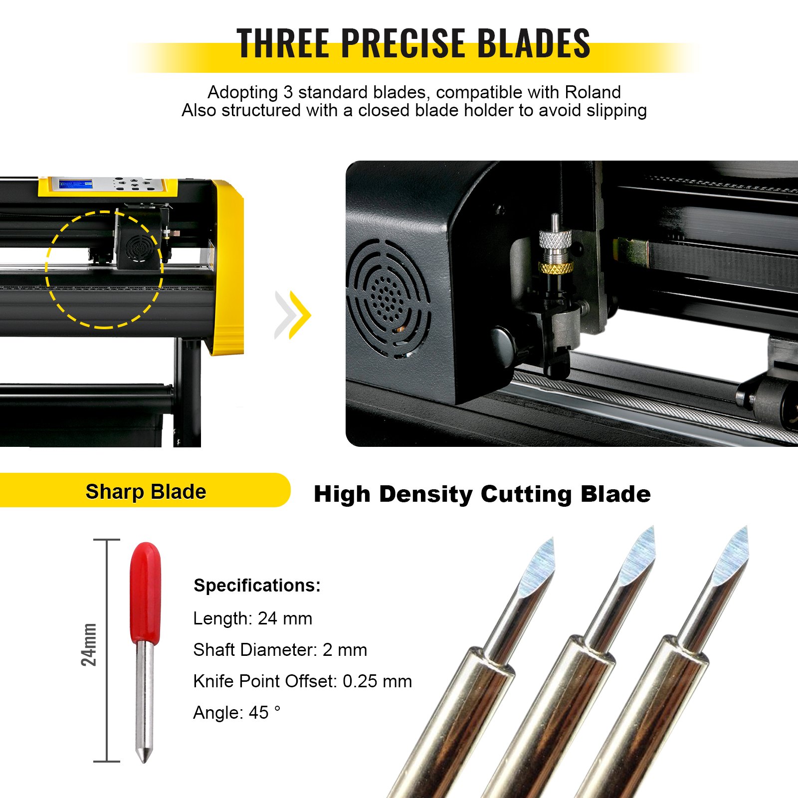 Vevor Vinyl Cutter Machine Cutting Plotter 870mm Plotter Printer Vinyl ...