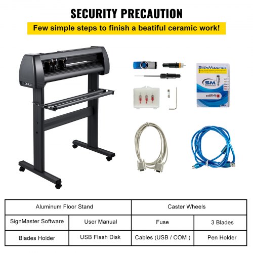 VEVOR Line Free Vinyl Cutter Machine 870mm Vinyl Printer U-Disk Offline ...