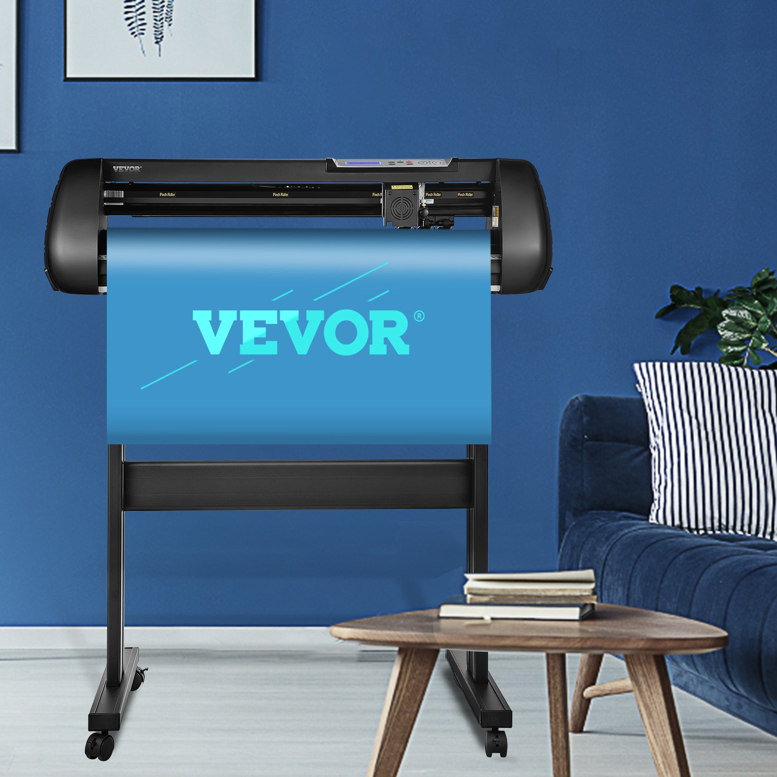 VEVOR Vinyl Cutter Machine, 28in Offline Bluetooth Cutting Plotter ...