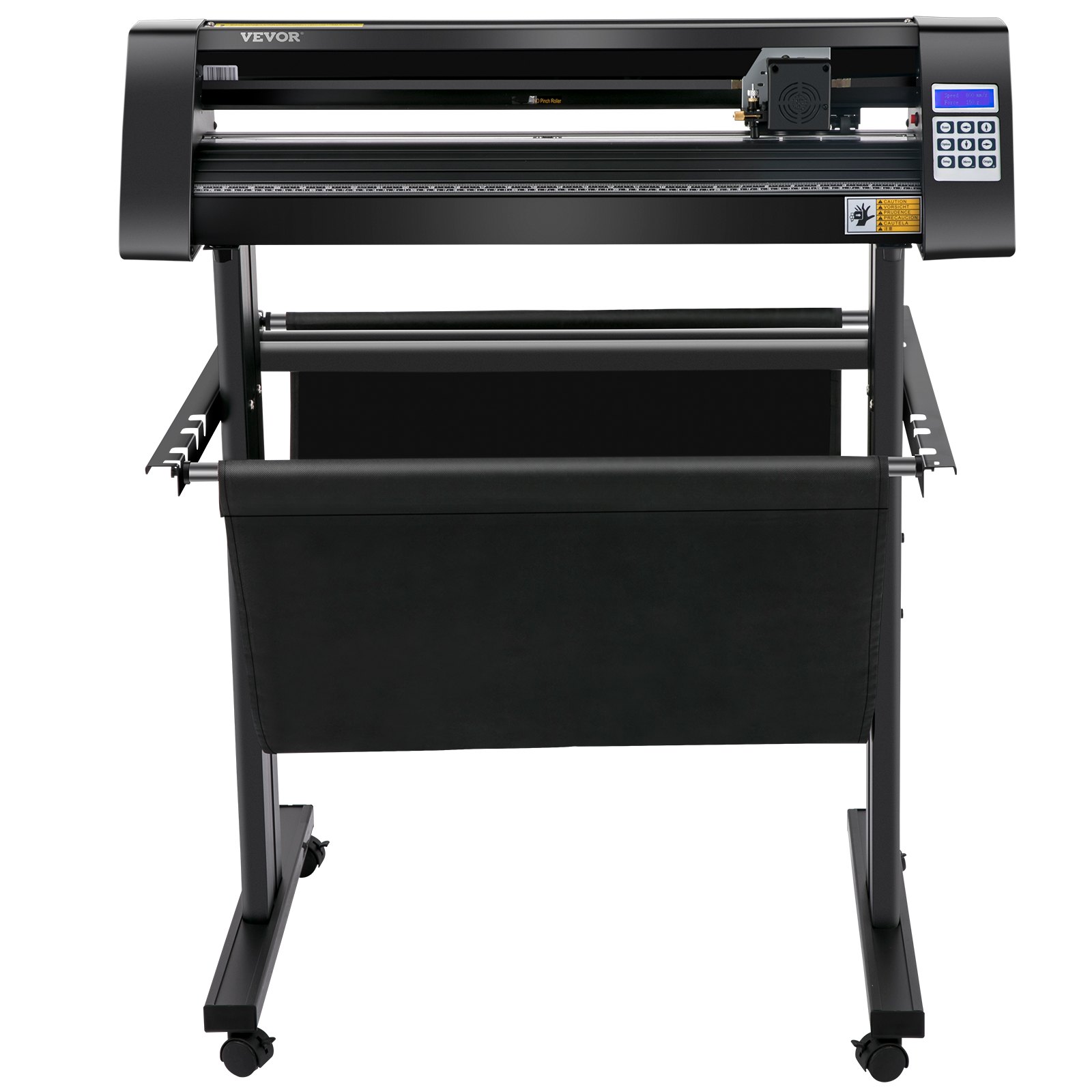 VEVOR VEVOR 34" Semi-Automatic Vinyl Cutter Plotter 870mm Signmaster ...