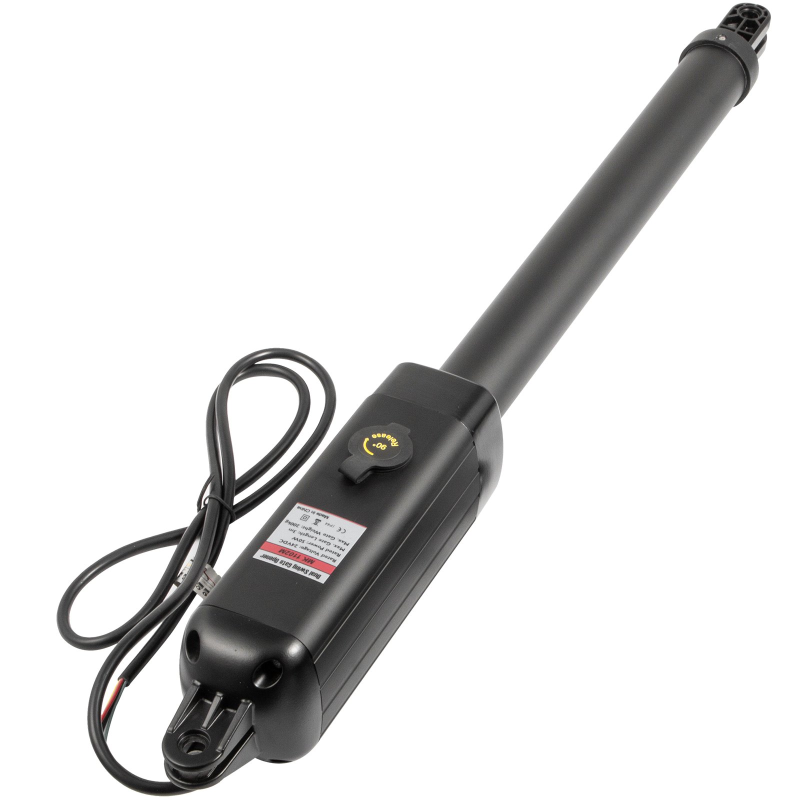 VEVOR Electric Gate Opener, Single Swing Gate Opener 16 mm/s Speed 80W ...