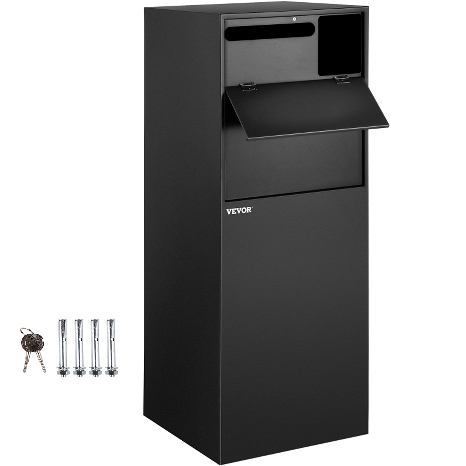 VEVOR Package Delivery Drop Box Parcel Mailbox 19''x19''x48'' Porch ...