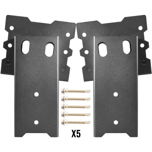 VEVOR VEVOR Deer Blind Brackets Deer Stand Brackets 4 x 4 Steel 2 PCS ...