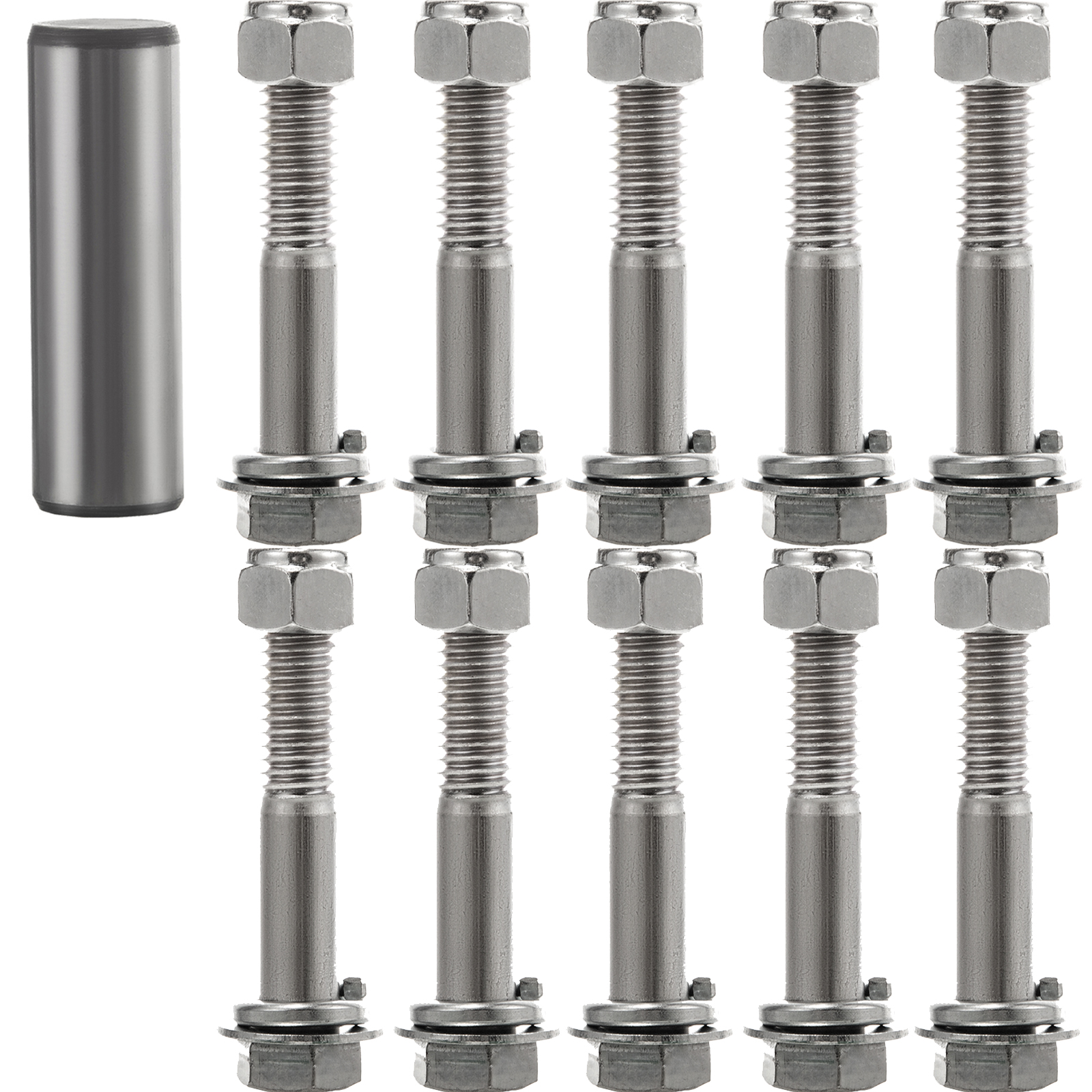 VEVOR Tractor Bolt on Hooks, 1/4" Bolt on Grab Hooks, 4700LBS G70 ...