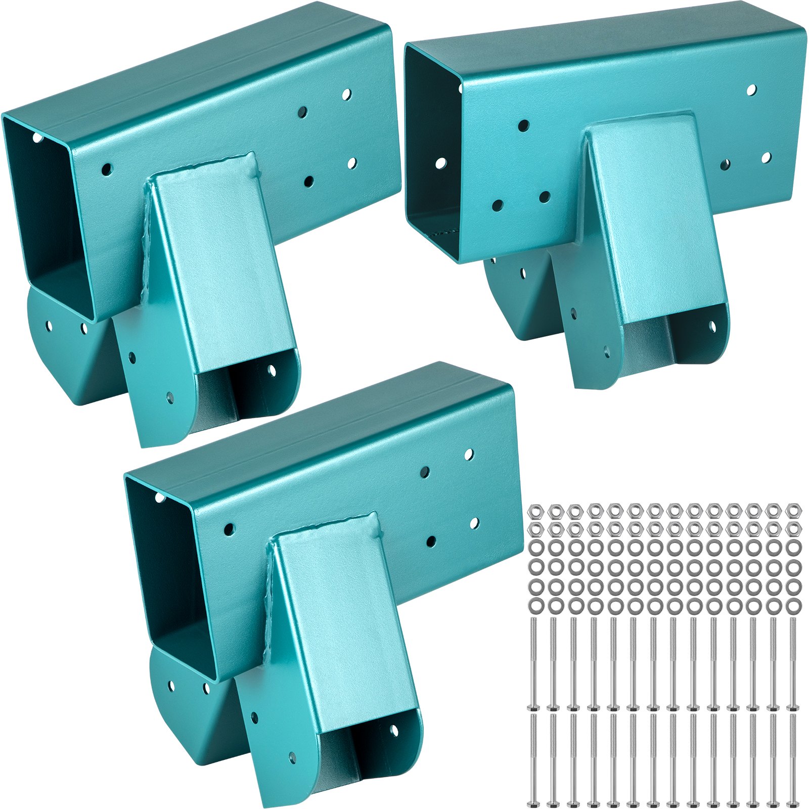 VEVOR Swing Set Bracket, 3 PCs 12" Swing Bracket, A-Frame Construction ...