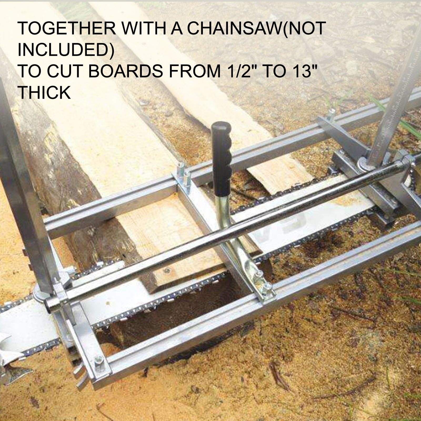 Chainsaw rail Mill Guide System 5ft 1.5m 2 Reinforce Trees Durable ...