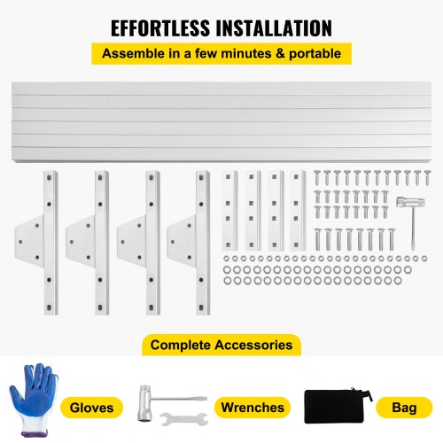 6x3 FT Rail Mill Guide System Kits with 4 Wood Fixing Plate 4 Fastening ...