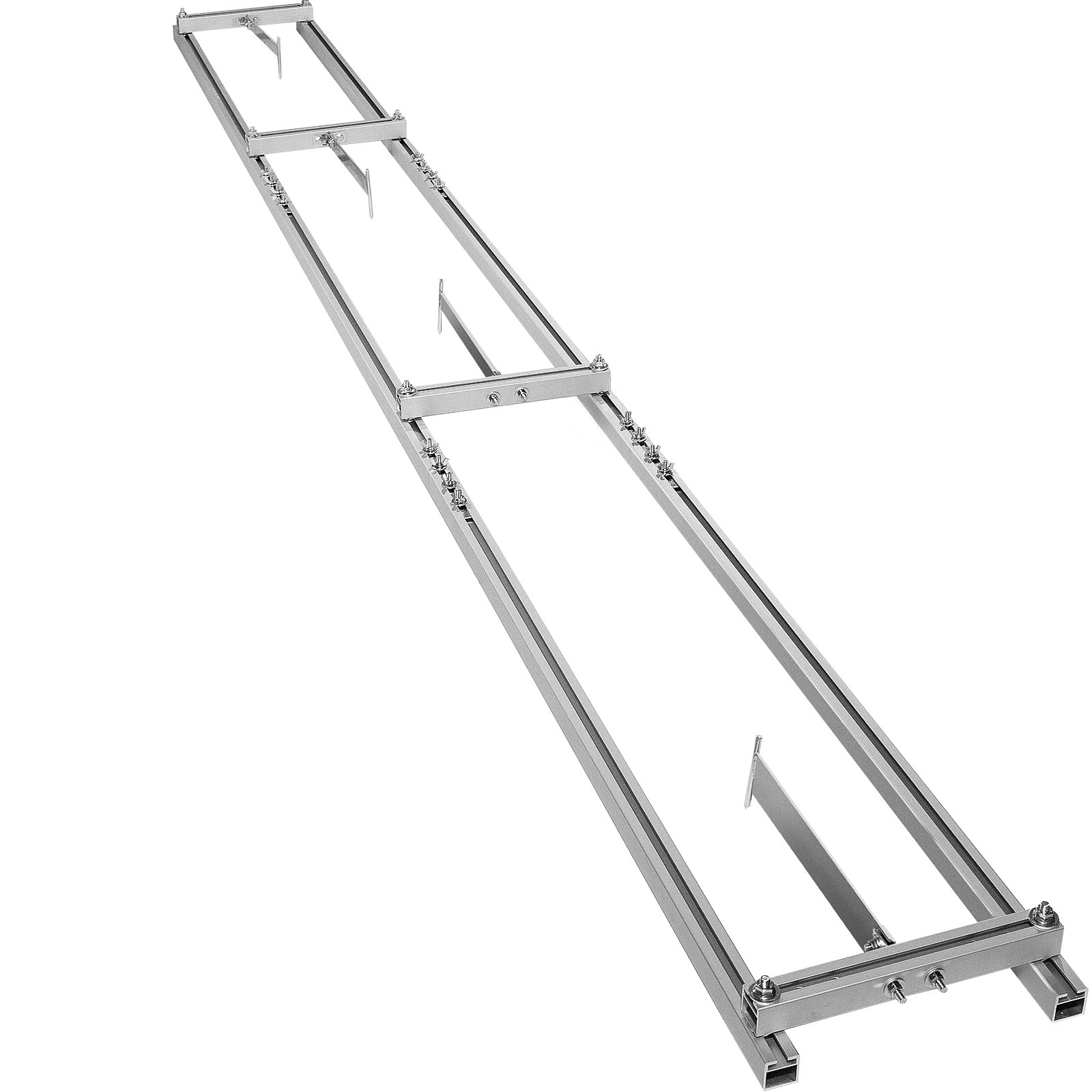 VEVOR Chainsaw Mill Rail Guide, 9 ft Milling Guide, 3 Crossbar Kits ...