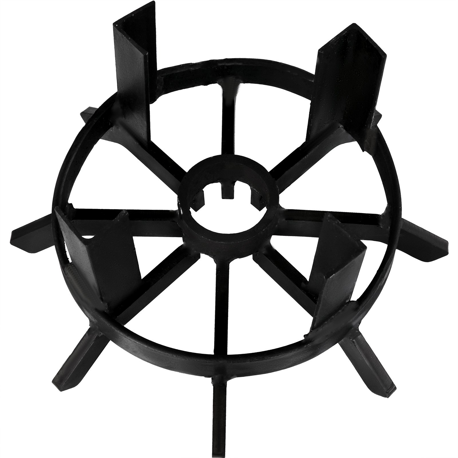 VEVOR 12in Fire Grate Log Grate ,Wagon Wheel Firewood Grates 8 Iron ...