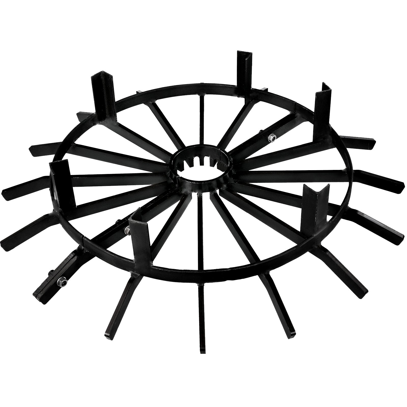 VEVOR 28in Fire Grate Log Grate ,Wagon Wheel Firewood Grates 16 Iron ...