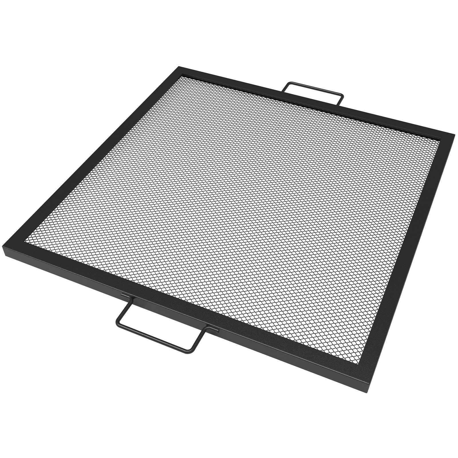 VEVOR Square Fire Pit Grate, 40 x 40 inch Fire Pit Grill Grate, X-Marks ...