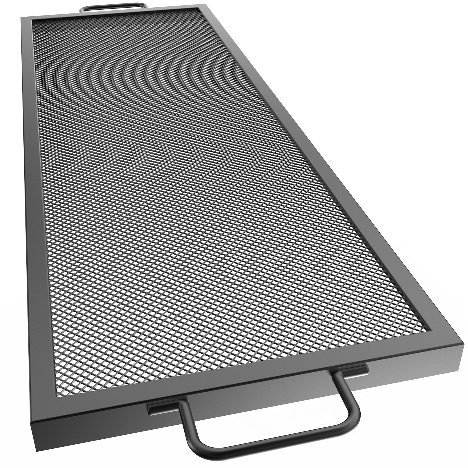 VEVOR Rectangle Cooking Grate Fire Pit Grill 40x15-inch Fire Pit ...