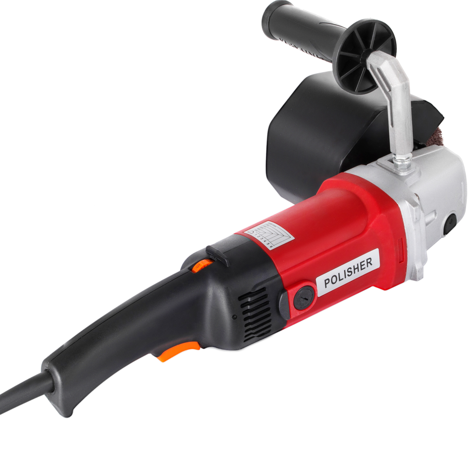1200w Burnishing Polishing Machine 4 Wheel Polisher Brush Wheels ...