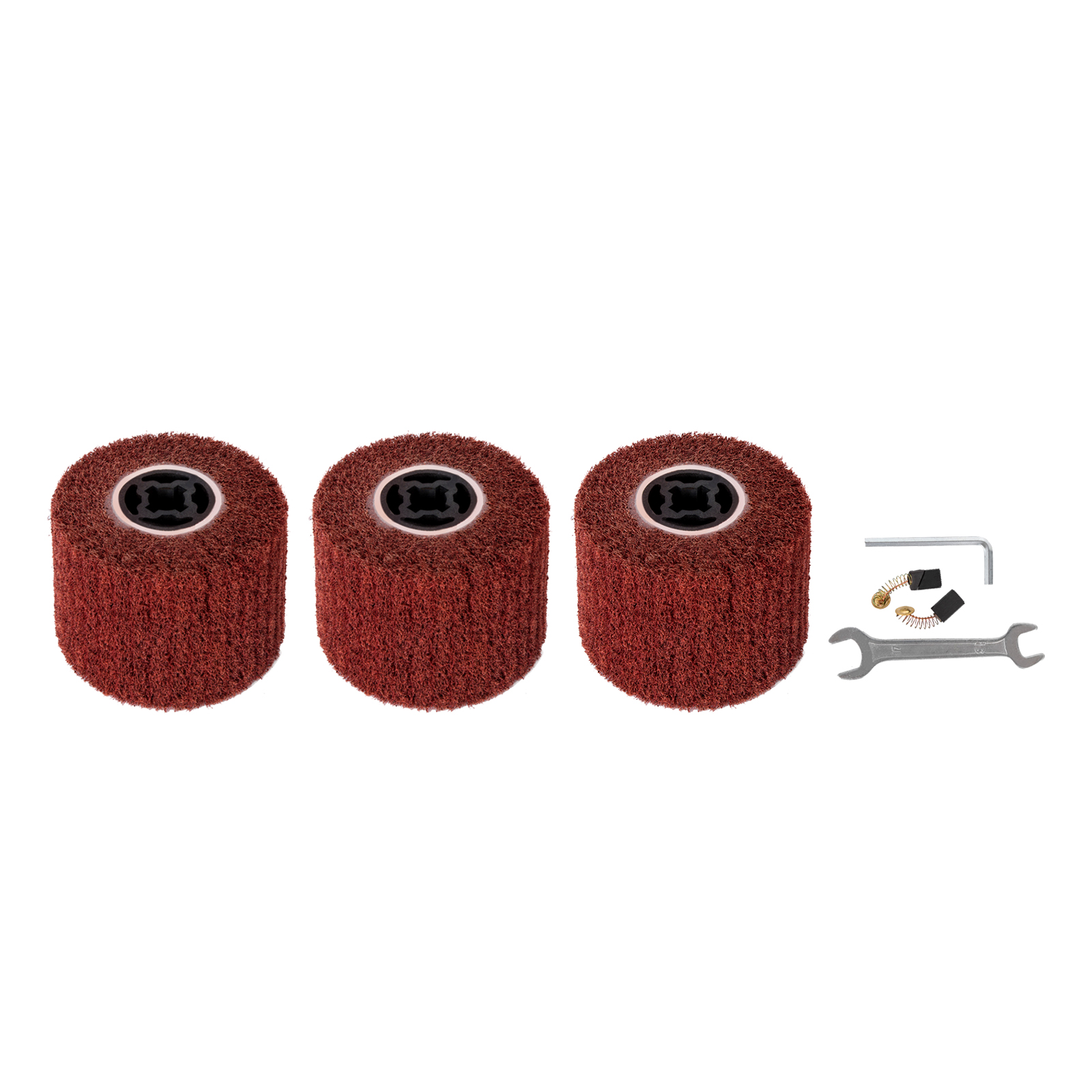 1200w Burnishing Polishing Machine 4 Wheel Polisher Brush Wheels ...