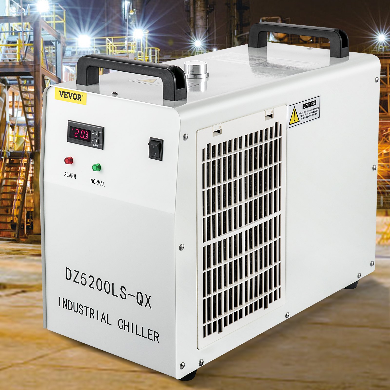 Refroidisseur industriel VEVOR, refroidisseur d'eau industriel CW5200 ...