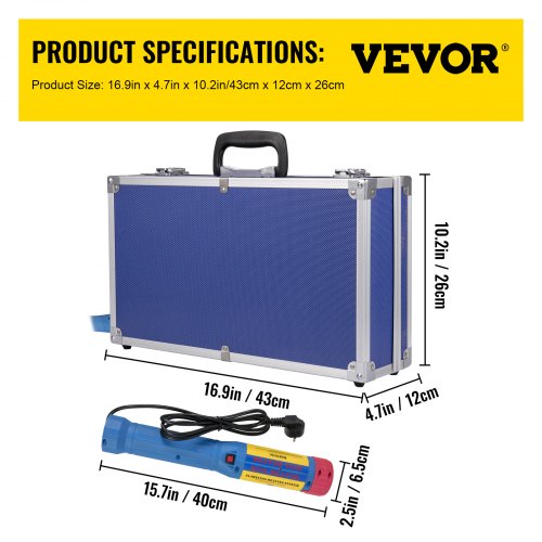 VEVOR VEVOR Magnetic Induction Heater Hand-held Induction Heater 1KW ...