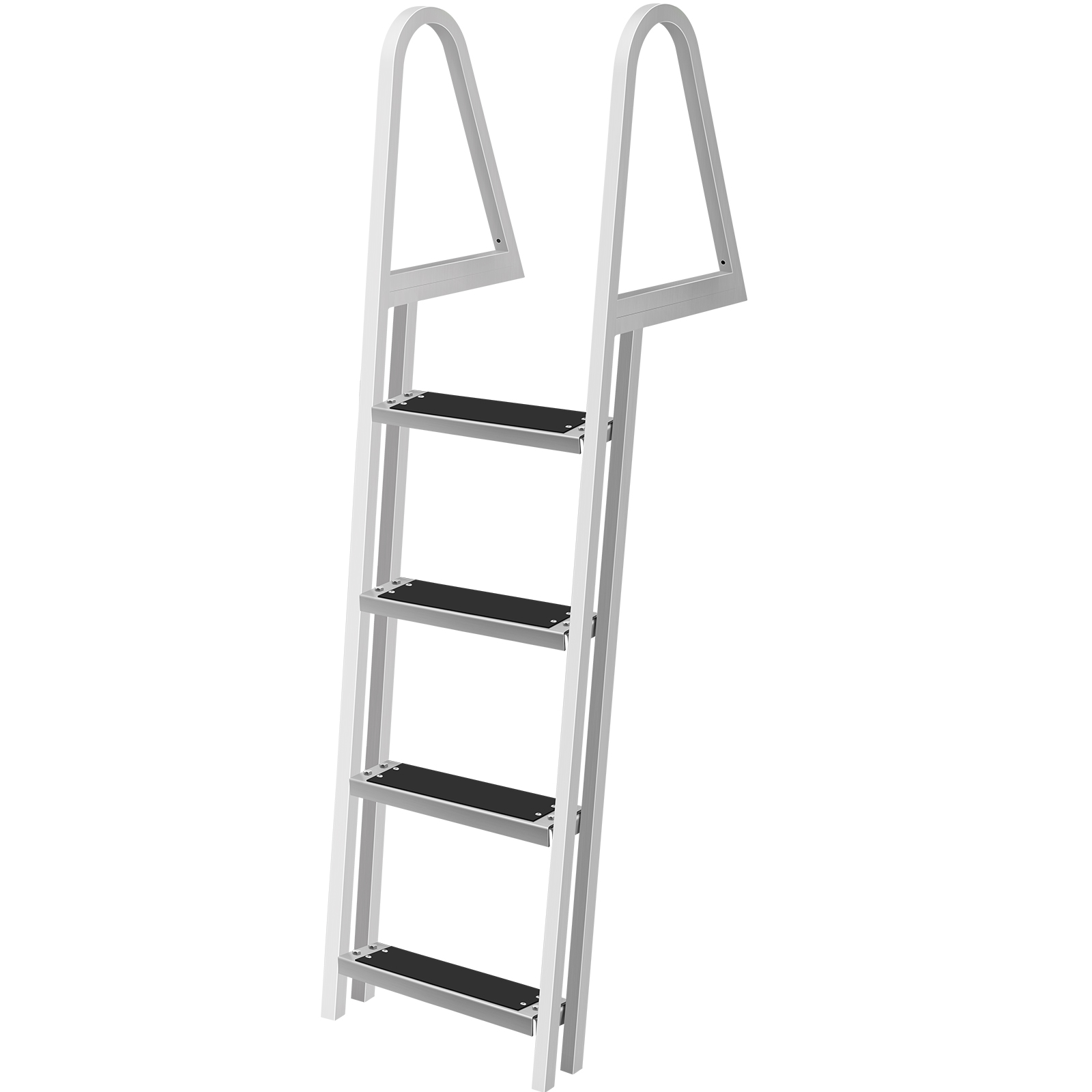Aluminum Dock Ladder Boat Dock Ladder 4 Steps Pontoon Dock Ladder Dock ...