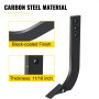 VEVOR 6pcs Box Blade Shank, 16'' Scarifier Shank, 3 Holes Box Scraper ...