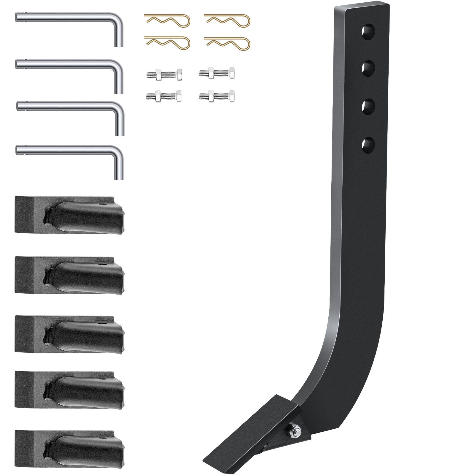 VEVOR Box Blade Shank, 18'' Scarifier Shank, 4 Holes Box Scraper Shank ...