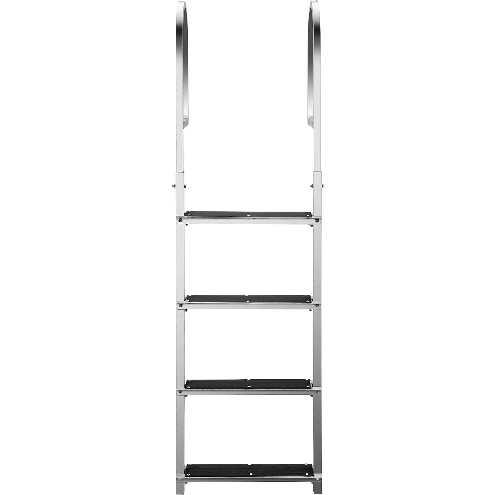 Vevor Aluminum Dock Ladder Boat Ladder 4-step 330lbs Capacity Fixed ...