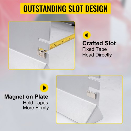 VEVOR Wheel Alignment Tool, Toe Plates without Probes, Aluminum Alloy ...