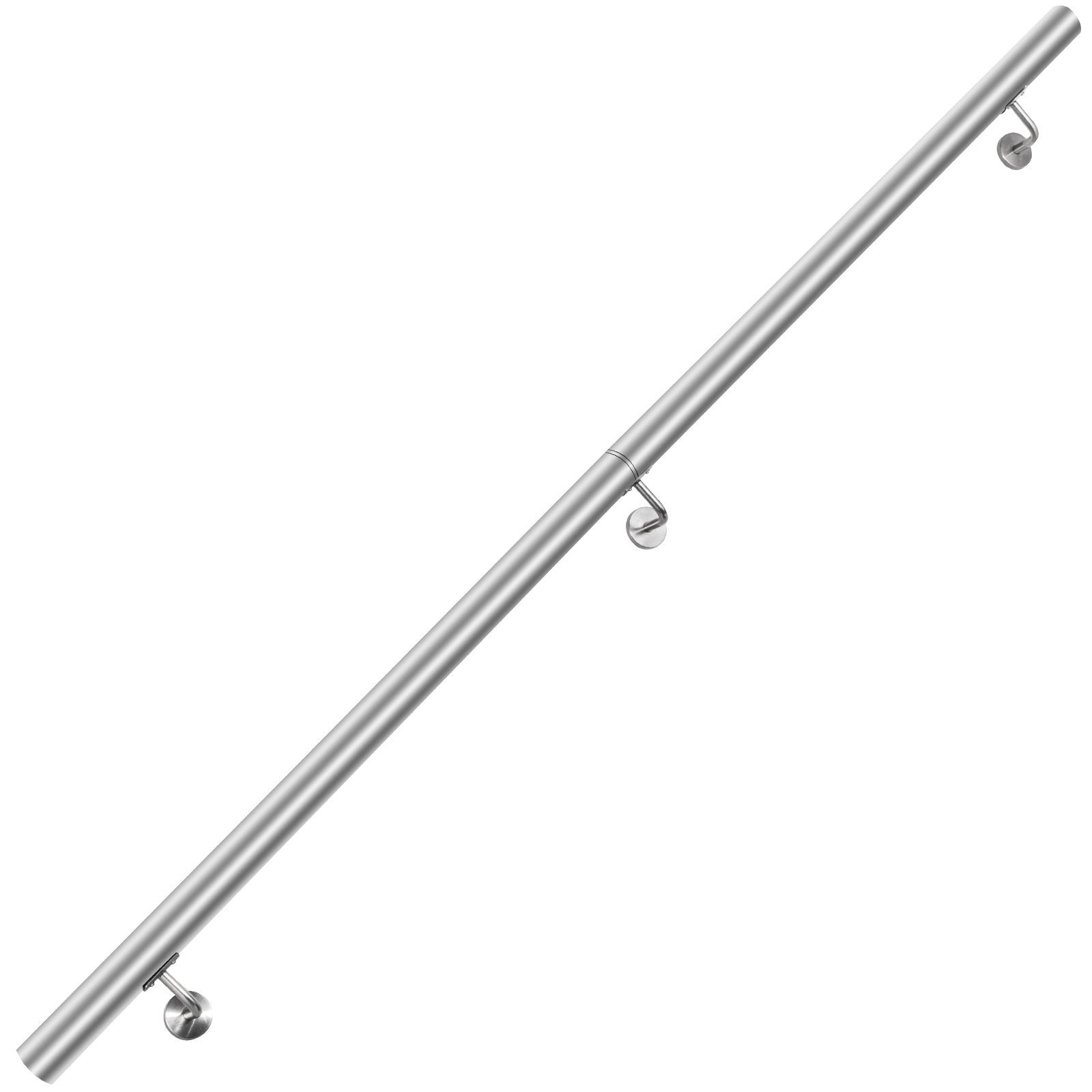 VEVOR 6 Feet Handrail Stainless Steel Indoor Stairway Straight Grab ...