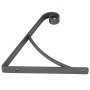 Iron Grab Rail Handrail Railing for 1-2 Steps Gray Wall Mount Hand Rail ...