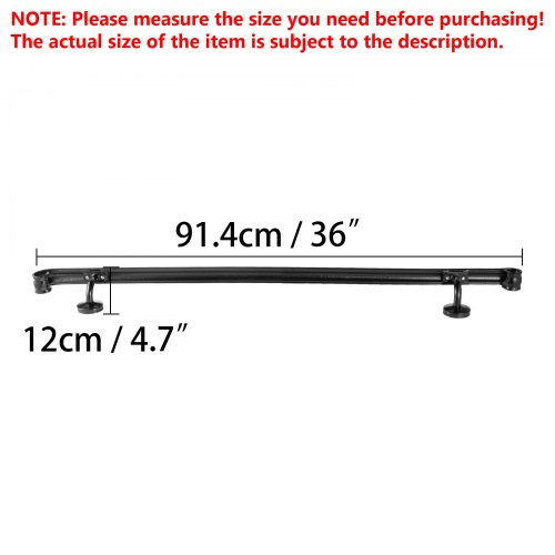 Stair Handrail Stair Rail 3ft Three Step Handrail For Stairs Wrought ...