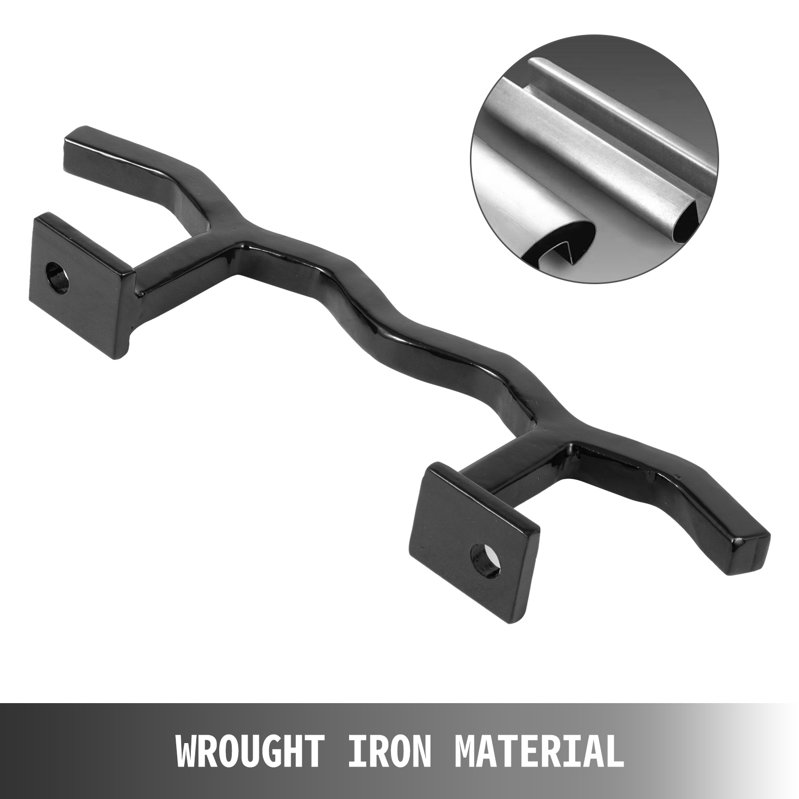 Handrails Wrought Iron Rail Wave Shape Decoration Grab Supports Porch ...