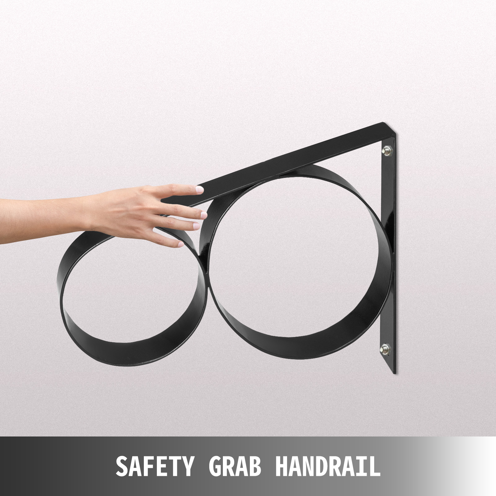Handrail for Outdoor Step Wrought Iron Handrail Circle Shape Porch Deck ...