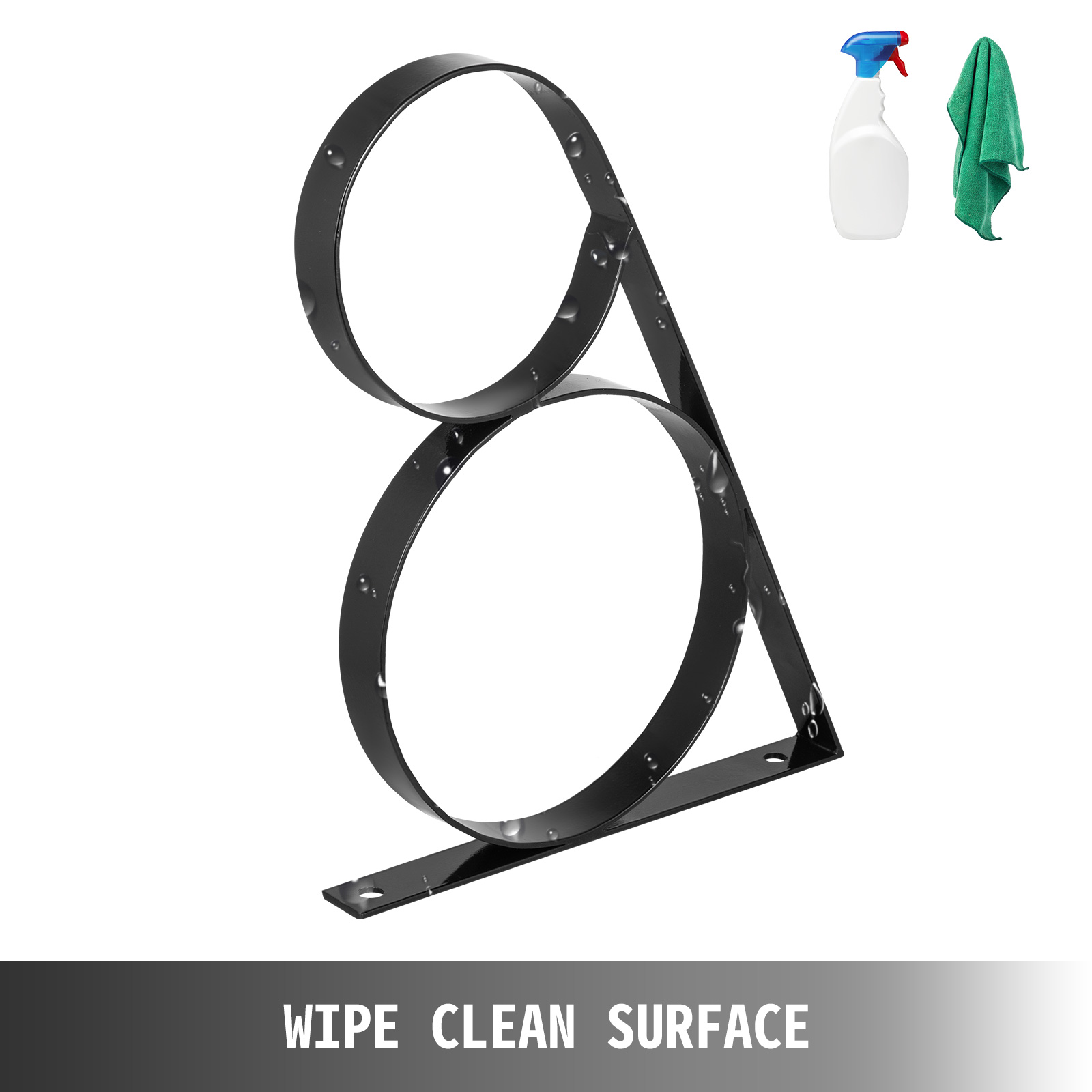 Handrail for Outdoor Step Wrought Iron Handrail Circle Shape Porch Deck ...