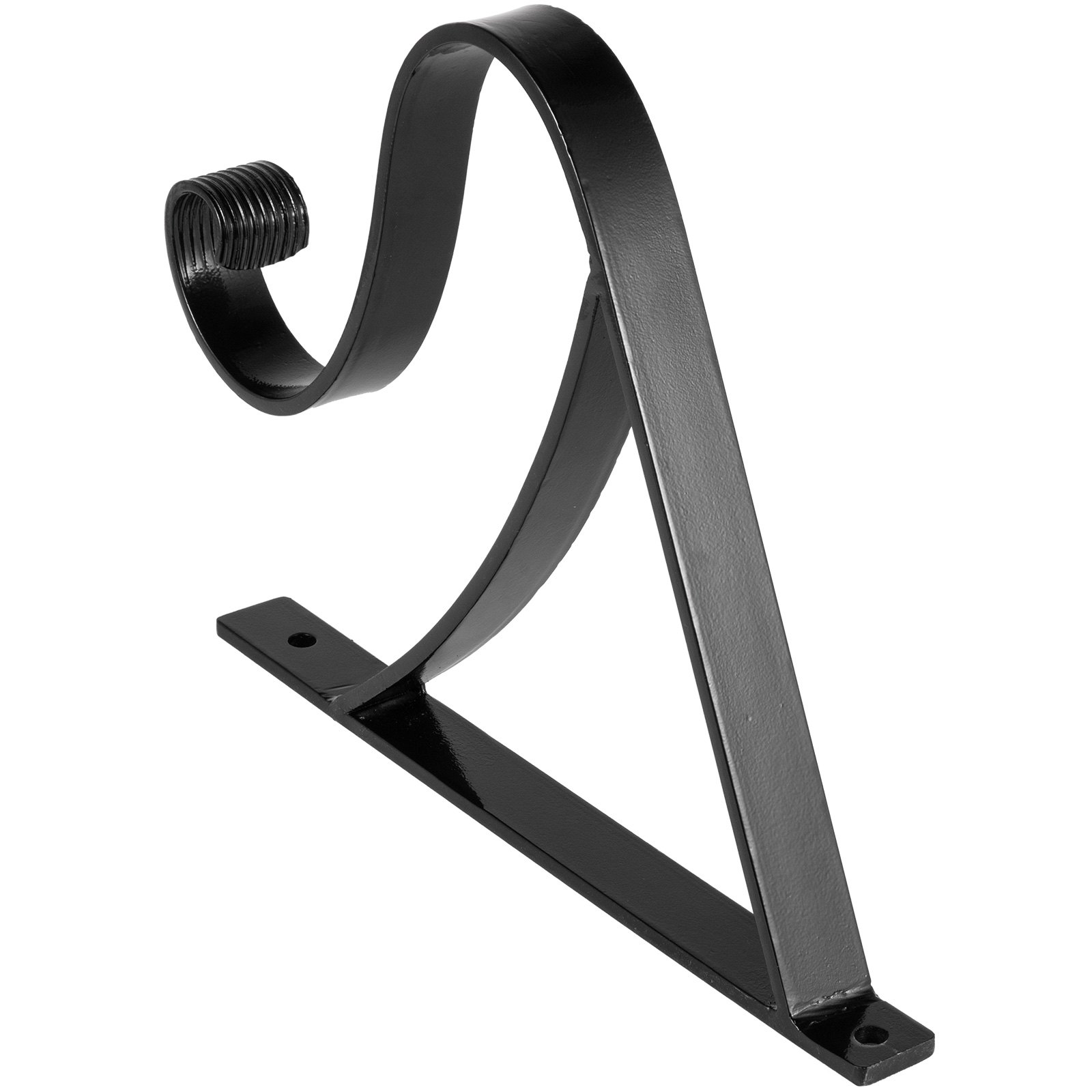 VEVOR Wrought Iron Handrail Wall Mounted Hand Railing, Black | VEVOR US