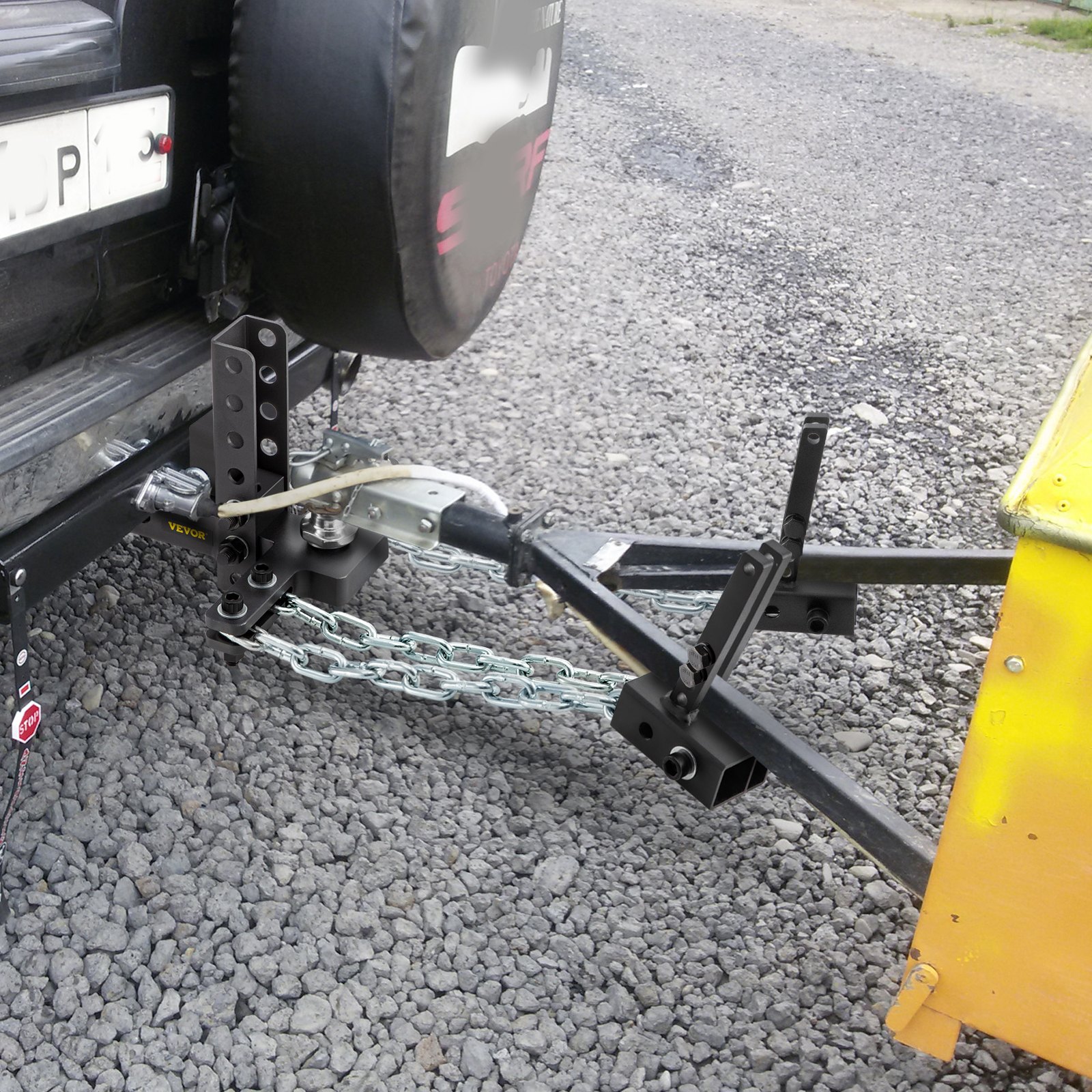 VEVOR Weight Distribution Hitch, 1000 lb Tongue Capacity Load Leveling ...