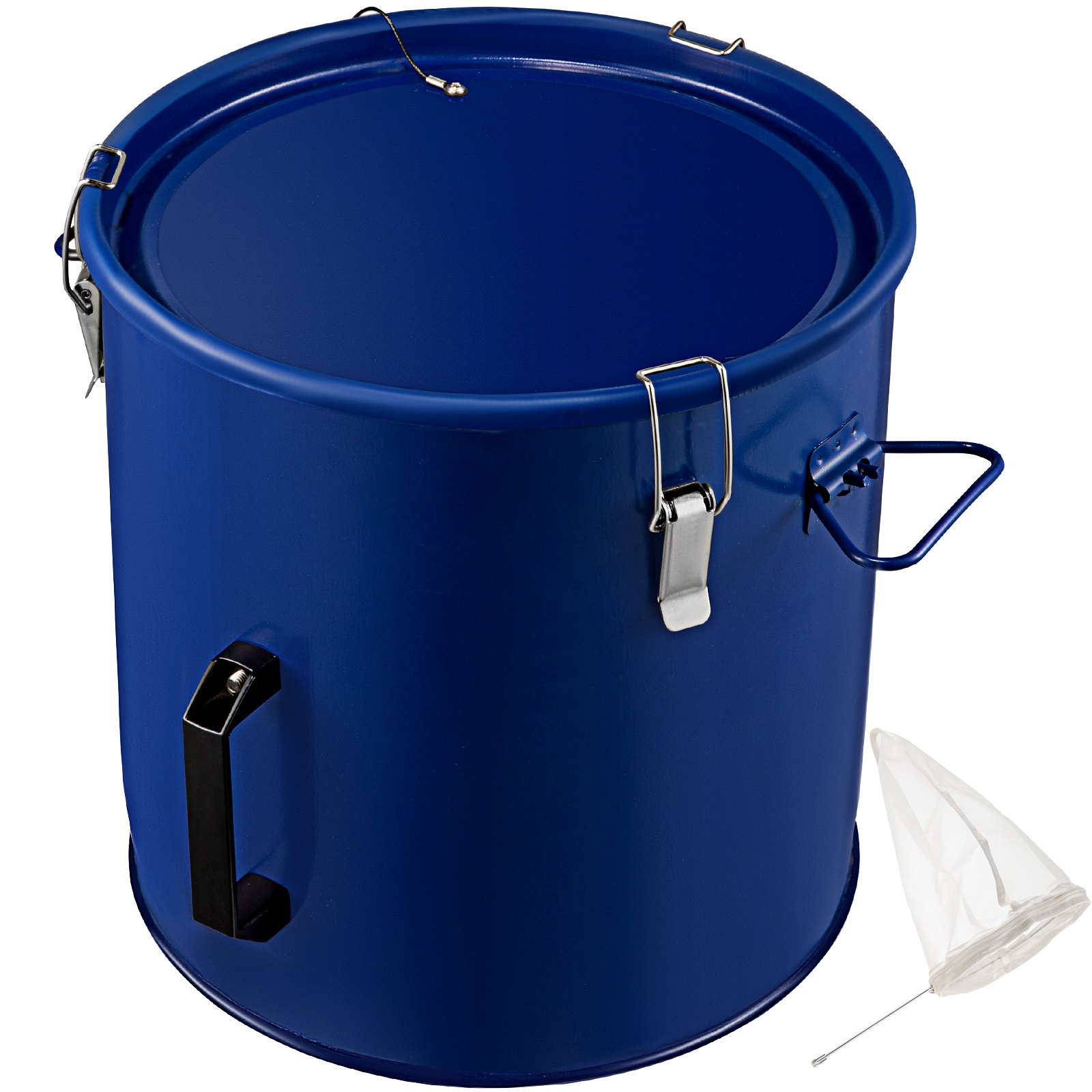 VEVOR Fryer Grease Bucket 8 Gal Oil Disposal Caddy Steel Fryer Oil ...