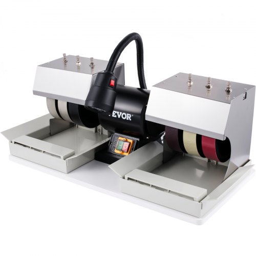 VEVOR 6" Cabbing Machine, 180W, 110V Lapidary Rock Grinder Polisher W ...