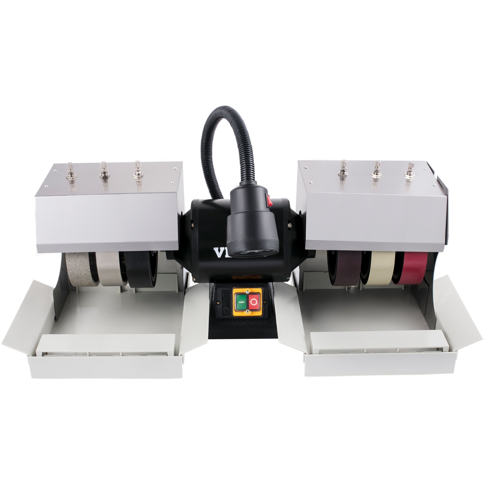 VEVOR 6\" Cabbing Machine, 180W, 110V Lapidary Rock Grinder Polisher W ...