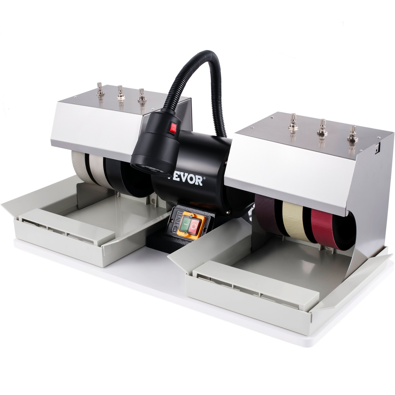 VEVOR 6" Cabbing Machine, 180W, 110V Lapidary Rock Grinder Polisher W ...