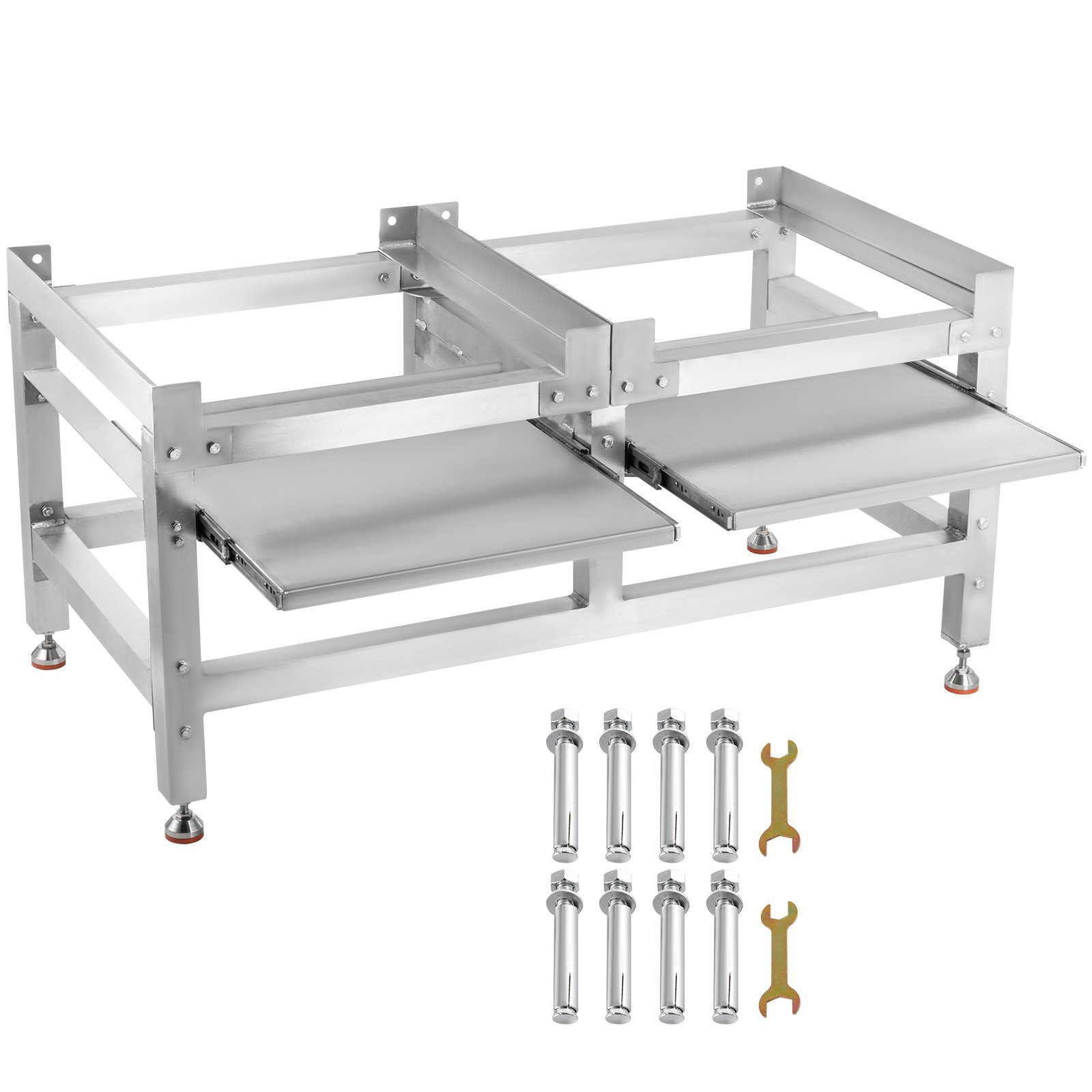 VEVOR VEVOR Washing Machine Stand 300LBS, Washer Pedestals 25x25Inch ...