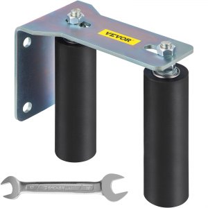 VEVOR Gate Roller Guide 6" Sliding Gate Black Nylon Roller Coloring ...