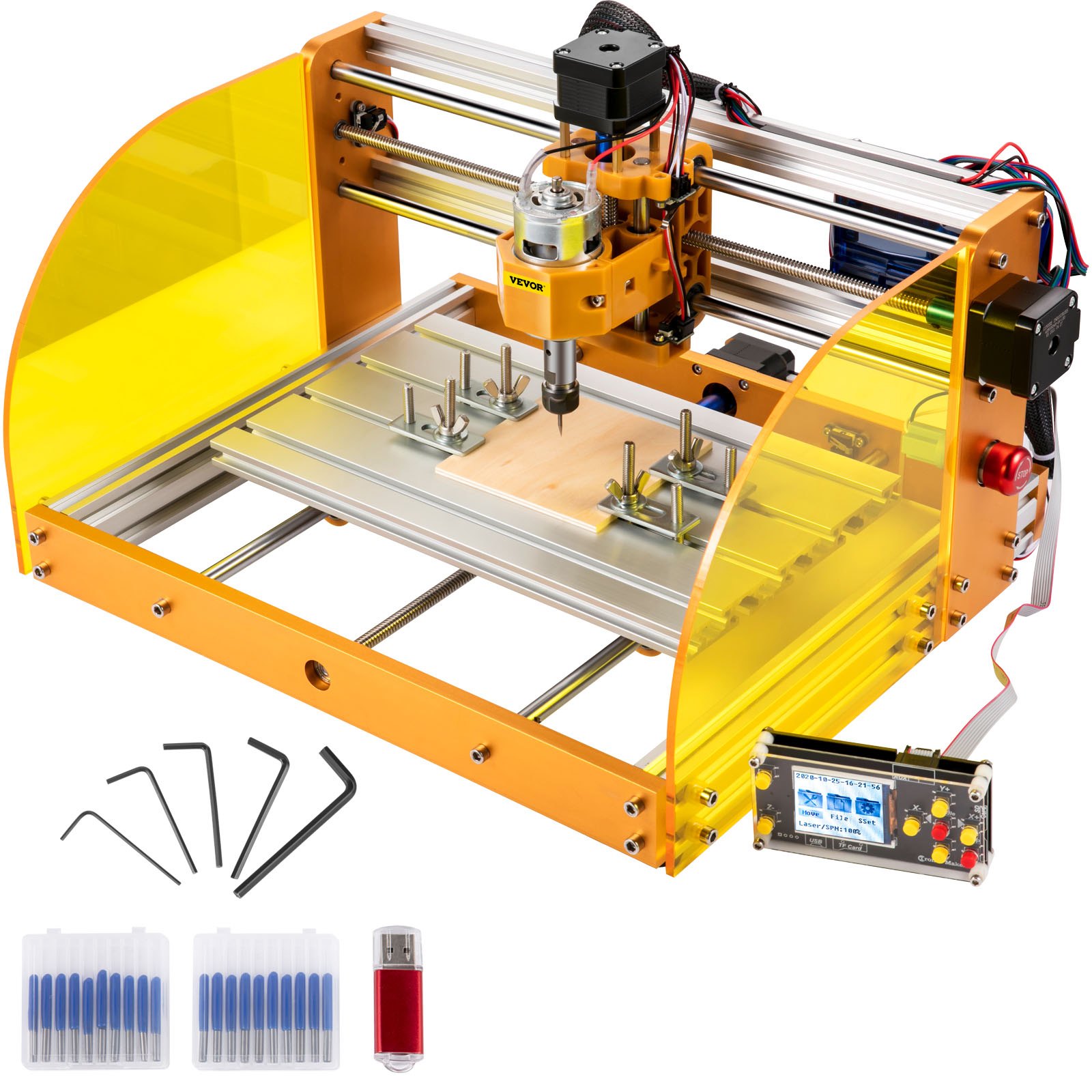 VEVOR CNC Router Machine 3018-PRO Engraver with GRBL Offline Controller ...