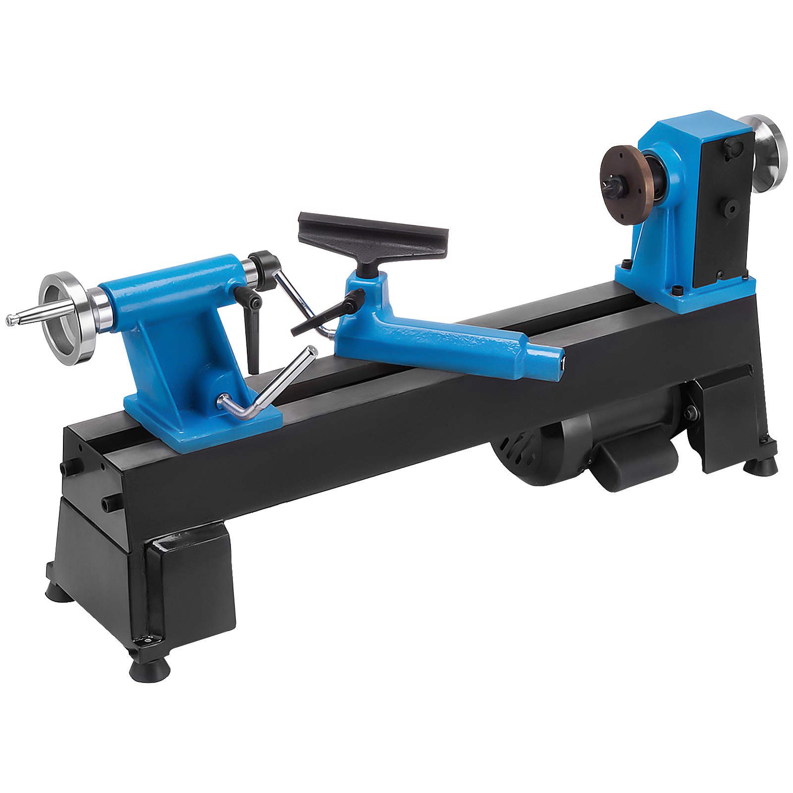 VEVOR Wood Lathe, 10" x 18", 760-3200RPM Variable Speed Benchtop Lathe ...