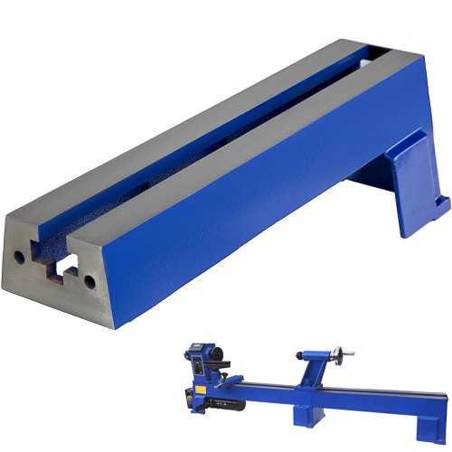 VEVOR Wood Lathe Bed Extension 21.7"/550mm x 4.3"/11mm Lathe Extension ...