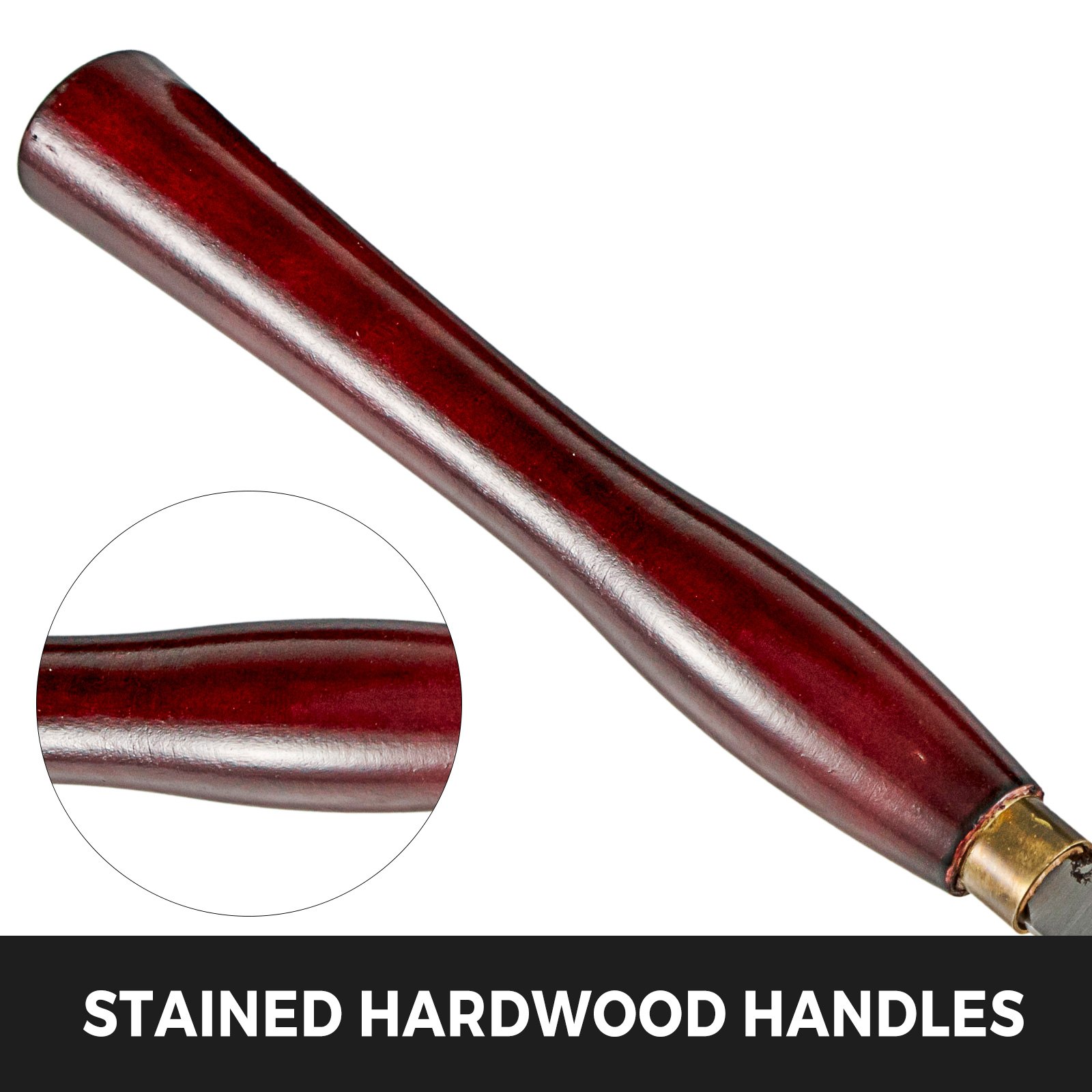 VEVOR Wood Chisel Sets Lathe Chisels 8pcs For Wood Root Furniture ...