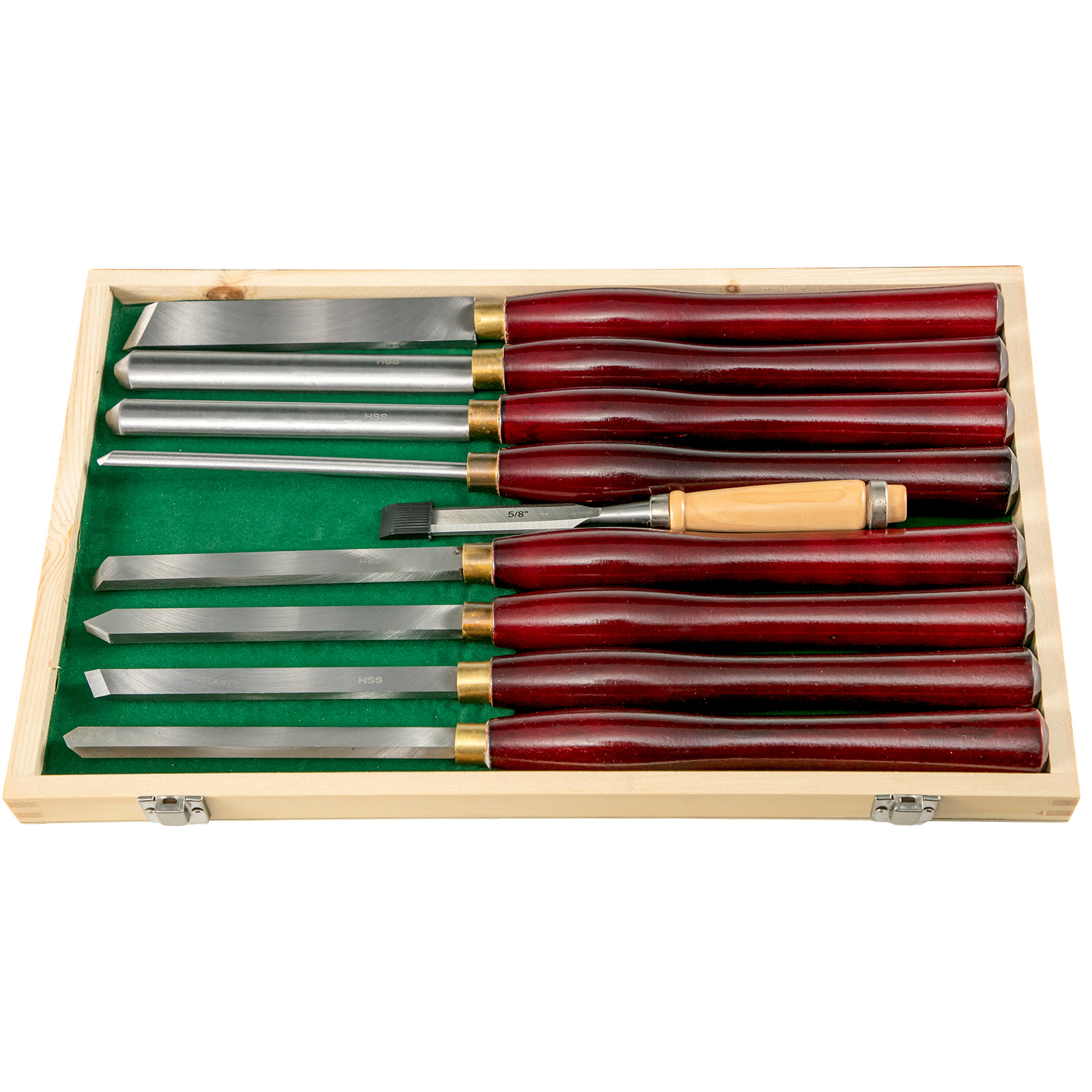 Wood Chisel Sets Lathe Chisels 8pcs For Wood Root Furniture Carving ...