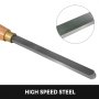 8pcs/set Wood Lathe Chisel Set Steel Turning Tools High Speed Wood Box ...