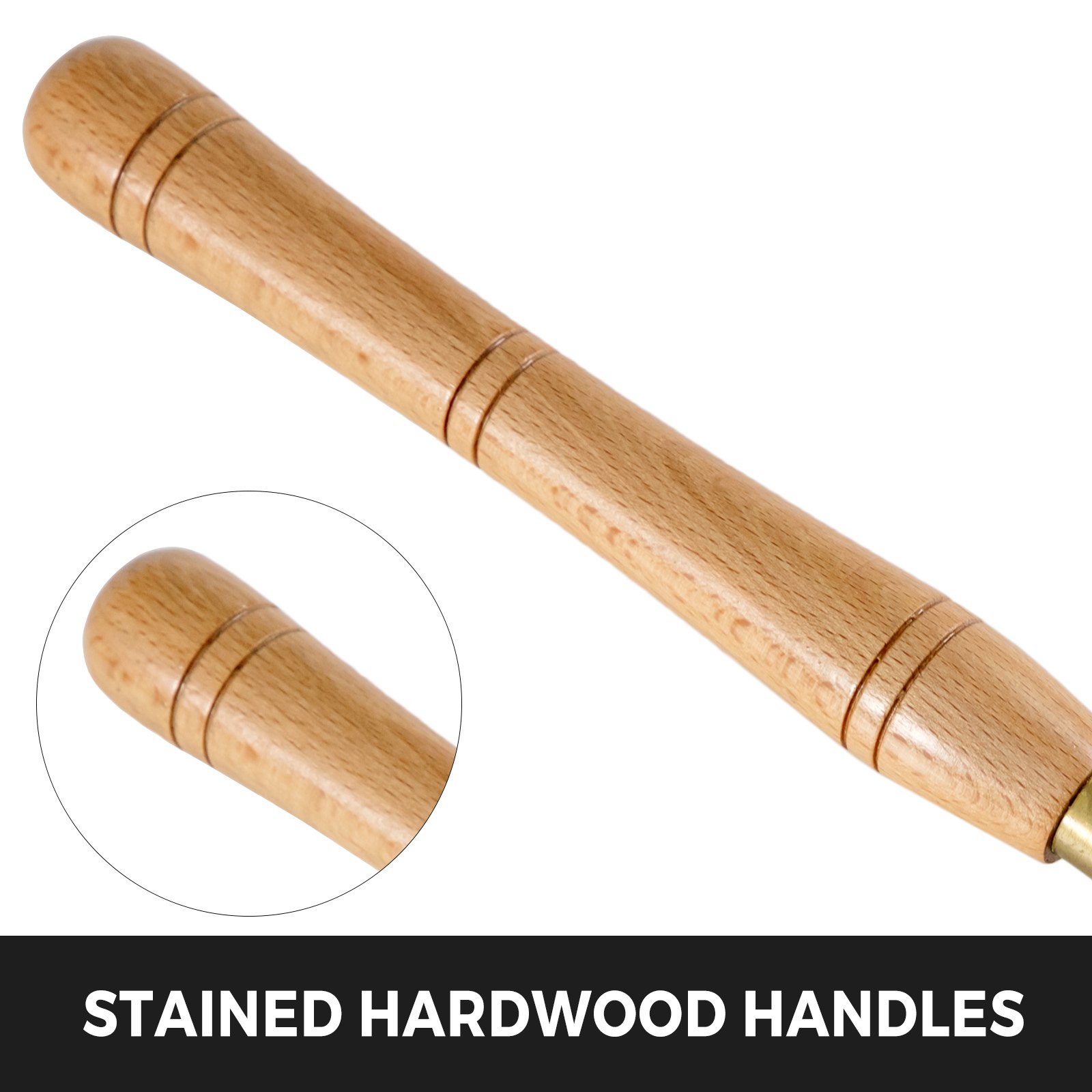 8pcs/set Wood Lathe Chisel Set Steel Turning Tools High Speed Wood Box ...