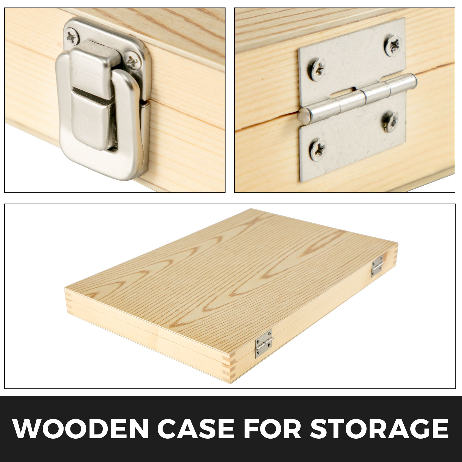 8pcs/set Wood Lathe Chisel Set Steel Turning Tools High Speed Wood Box ...