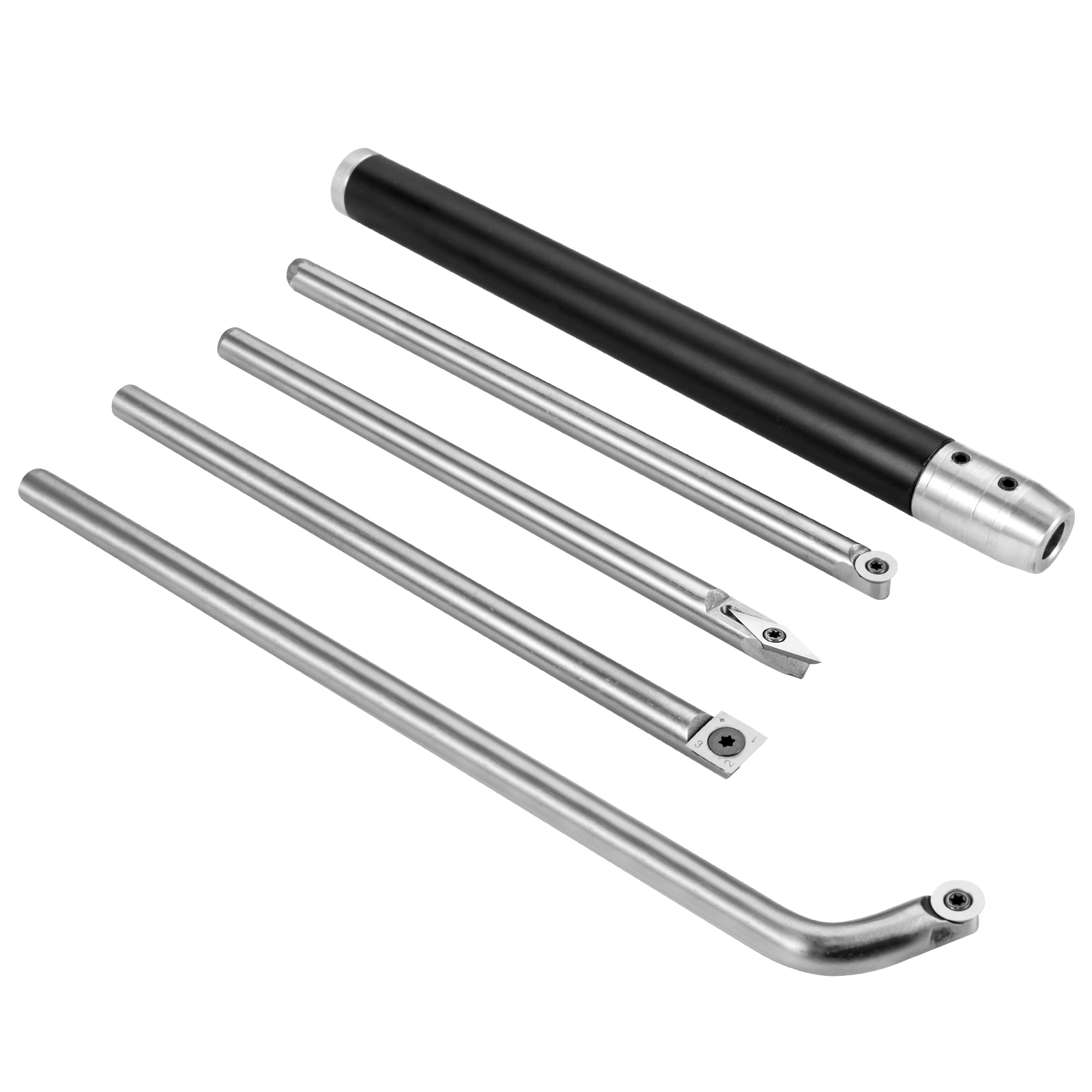 VEVOR Wood Turning Tools for Lathe 4 PCS Set, Carbide Lathe Tools with ...