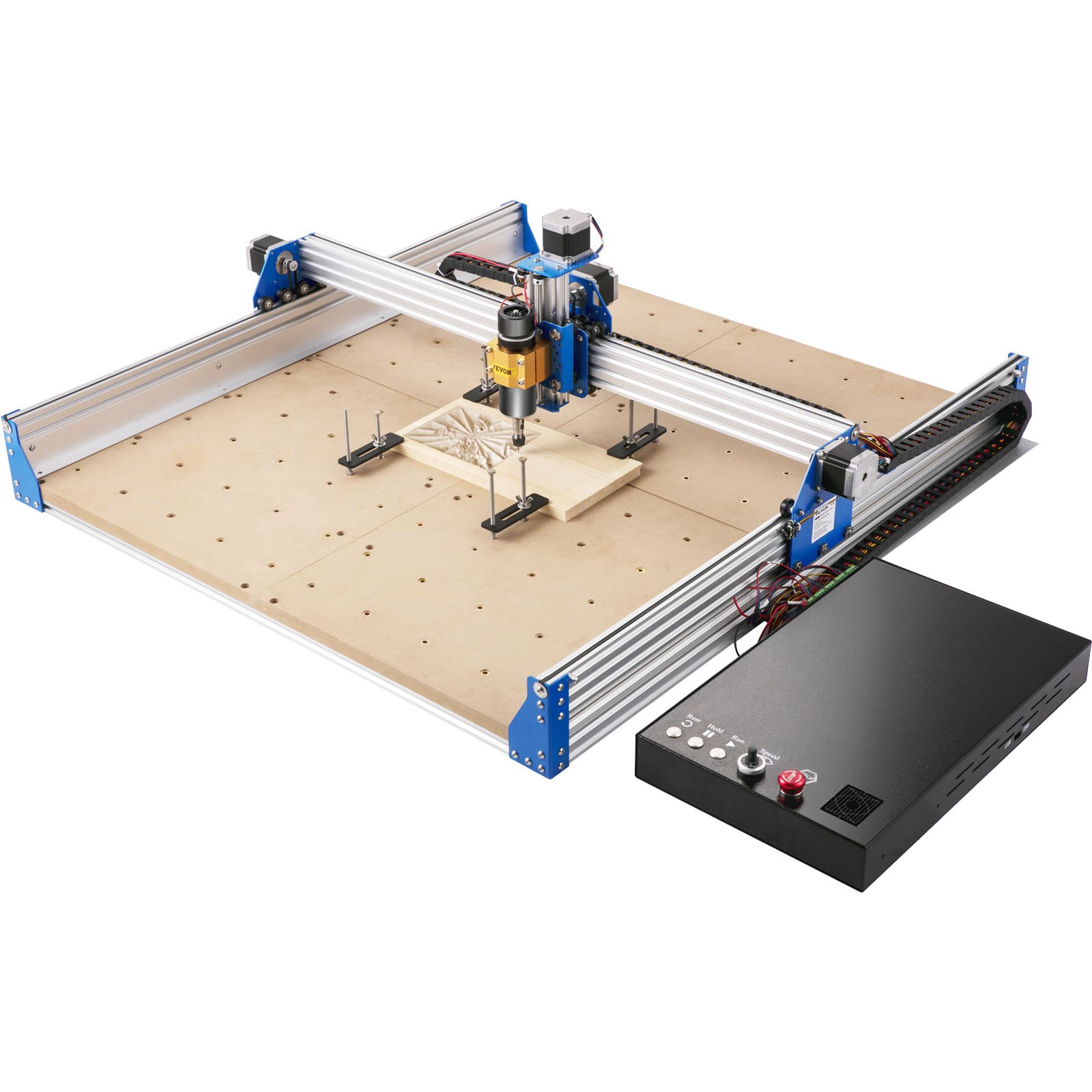 VEVOR CNC Router Kit, Evolution 4 Engraving Machine, Pre-assembly ...